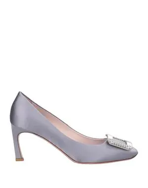 ROGER VIVIER Pumps With Crystal Appliqués - Lilac
