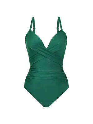 Miraclesuit Rock Solid Captivate Swimsuit Malachite Green