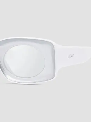 Loewe 49mm Mirrored Square Sunglasses