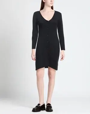 POOLDAY PARIS Mini Knitted Shirt Dress