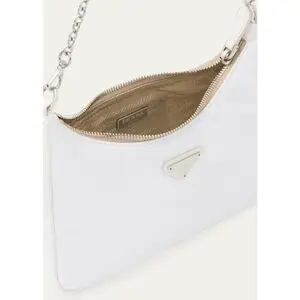 Prada Re-edition 2005 Nylon Shoulder Bag - Celeste