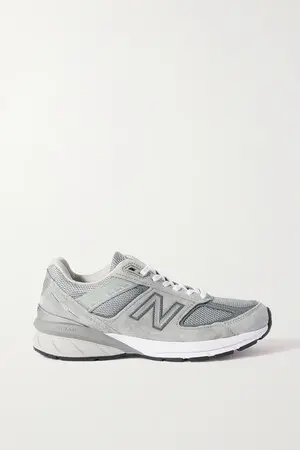 NEW BALANCE 990v5 Suede And Mesh Sneakers