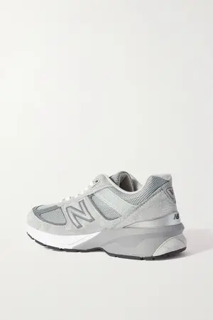 NEW BALANCE 990v5 Suede And Mesh Sneakers