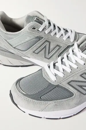 NEW BALANCE 990v5 Suede And Mesh Sneakers
