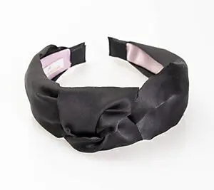 VIOLET & BROOKS Satin Knot Headband