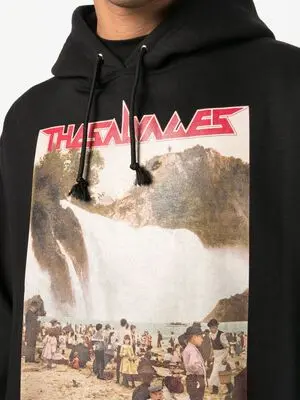 THE SALVAGES Graphic-print Hoodie