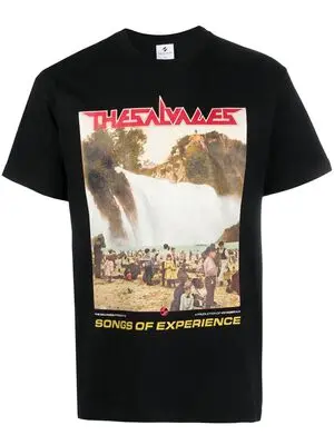 THE SALVAGES Graphic-print T-shirt - Black