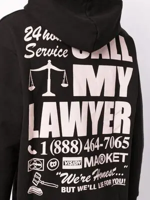 MARKET Graphic-print Cotton Hoodie