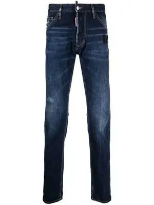 Dsquared2 Slim-cut Denim Jeans - Blue