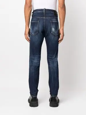 Dsquared2 Slim-cut Denim Jeans - Blue