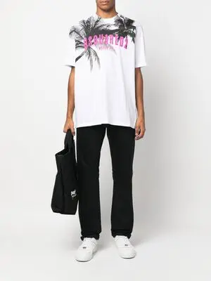 Dsquared2 Graphic-print Logo T-shirt - White