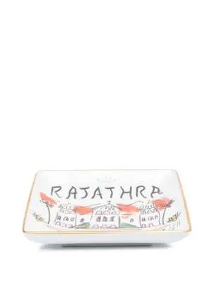 GINORI 1735 Rajathra Palace Square Plate