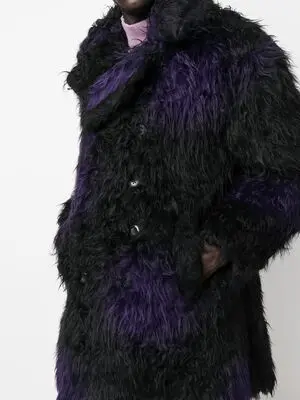 Needles Faux-fur Overcoat
