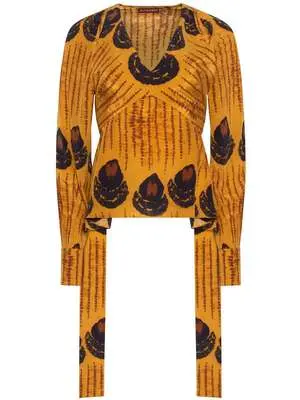 Altuzarra V Neck Blouses