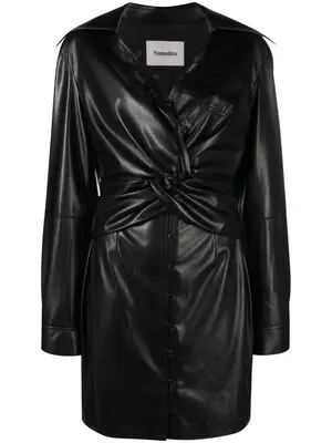 Nanushka Marto Faux-leather Minidress