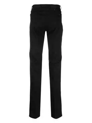 BILLIONAIRE Straight-leg Trousers - Black