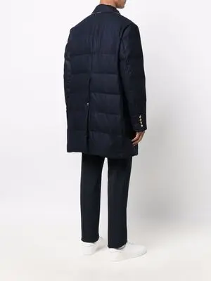 Thom Browne 4-bar Padded Coat