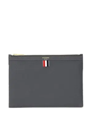 Thom Browne Rectangular Clutch - Grey