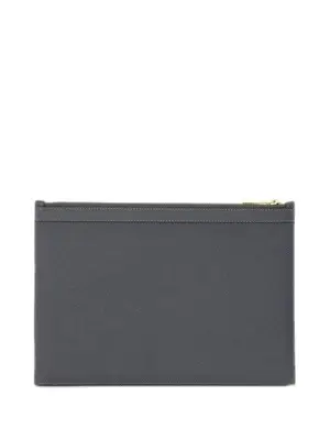 Thom Browne Rectangular Clutch - Grey