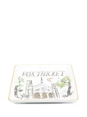 GINORI 1735 Fox Thicket Folly Tray - White