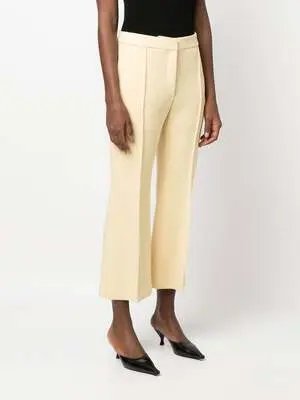 JIL SANDER Flared Cropped Trousers