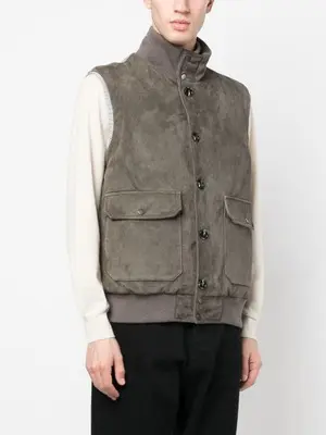 Kiton Feather-down Padded Gilet
