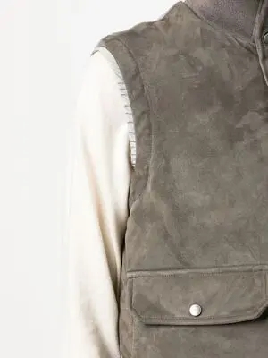 Kiton Feather-down Padded Gilet