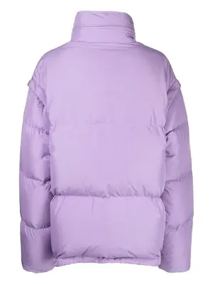 KIMHEKIM Detachable-sleeve Puffer Jacket - Purple