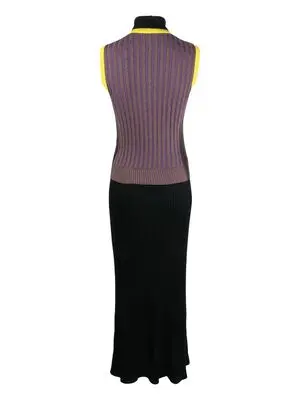 CORMIO Colour-block Knit Dress
