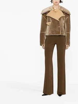 Nanushka Faux-fur Biker Jacket