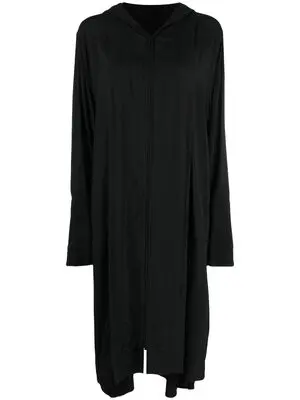 Yohji Yamamoto Asymmetric Hooded Coat