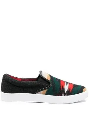 Junya Watanabe Abstract-pattern Wool Sneakers