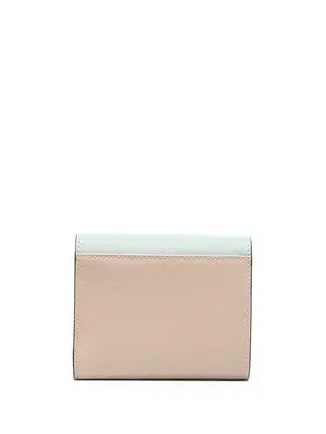 Marni Logo-print Leather Wallet - Brown