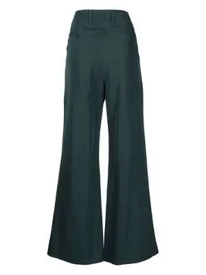 MAISON MARGIELA High-waisted Flared Trousers