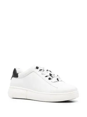 Kate Spade New York Leather Polka-dot Sneakers - White