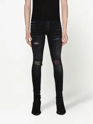 Amiri Thrasher Rainbow Paisley Jeans