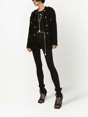 Dolce & Gabbana Crystal-embellished T-shirt - Black