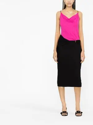 Versace La Greca Midi Skirt
