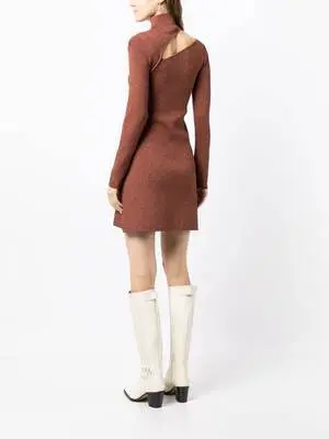Cult Gaia Jet Cut-out Knit Dress