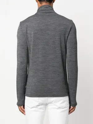 Rossignol React Merino Zip-up Top - Grey