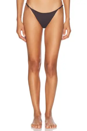 TROPIC OF C Luna Bikini Bottom - Espresso
