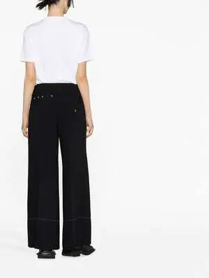 10 CORSO COMO High-waisted Wide-leg Trousers