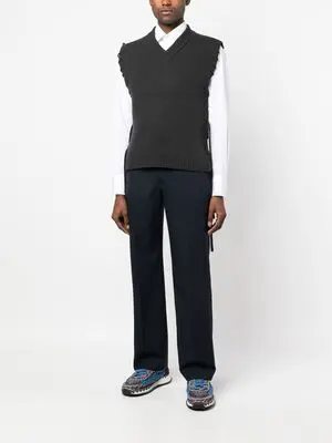 Marni High-rise Tailored Trousers - Blue