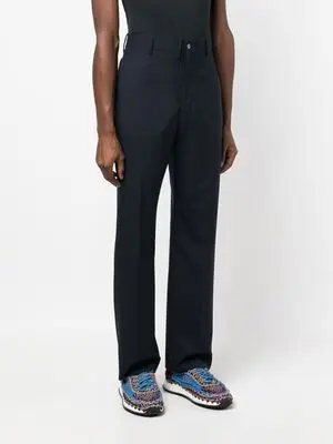 Marni High-rise Tailored Trousers - Blue