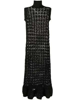 Ganni Metallic Day Dresses