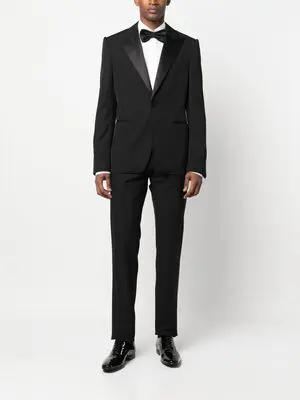 Alexander McQueen Silk Lapels Blazer