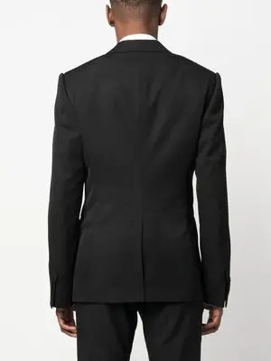 Alexander McQueen Silk Lapels Blazer