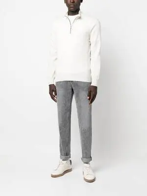 Brunello Cucinelli Straight-leg Jeans - Grey