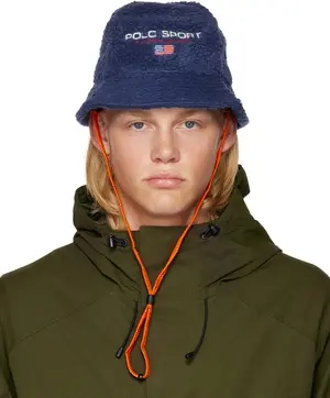 Ralph Lauren Polo Ralph Lauren Navy Sport Bucket Hat - Harrison Blue