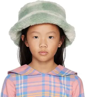 Stand Studio Wera Bucket Hat In Mint/Off White - 60% Off  display picture 3